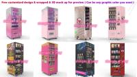 China Factory Direct New Design Automatic Beauty Lashes Hair Bundle Vending Machines for Sale for sale
