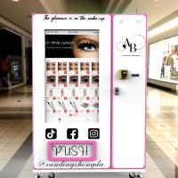 China LED Light Custom Trading Card Vending Machine  49 Inches Remote Control Touch Screen Wigs Clothes Vending Machine for sale