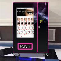 China LED Light Custom Trading Card Vending Machine  49 Inches Remote Control Touch Screen Wigs Clothes Vending Machine for sale