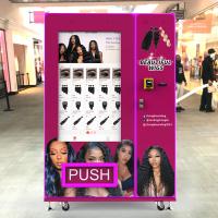 China LED Light Custom Trading Card Vending Machine  49 Inches Remote Control Touch Screen Wigs Clothes Vending Machine for sale