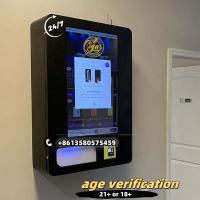 China 32 Inch Wall-Mounted Vending Machine with ID Card Reader for Tobacco Sales and SDK Integration for sale