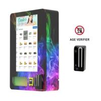 China Automatic Mini Vending Machine 32 Inch Digital Screen Age Verification Vending Machine With Id Card Reader for sale