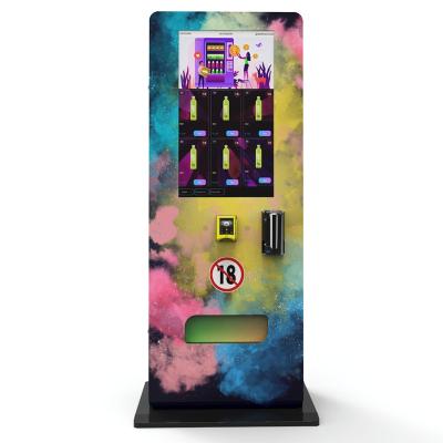 China Zhongda OEM Small Wall Mounted Vending Machine Customized YUEKE Age Verified with ID Card Reader for OEM and Resale for sale