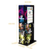China High-Tech Standalone Payment System Vending Machine Steel Material Electronic Liquids and Accessories for Shopping Mall Use for sale