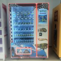 China Wholesale Automatic Trading Card Vending Machine Free Custom Design Large Capacity LED Light for Pokemond Cards 24/7 for sale
