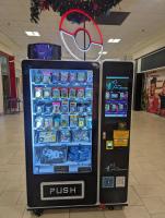 China Wholesale Automatic Trading Card Vending Machine Free Custom Design Large Capacity LED Light for Pokemond Cards 24/7 for sale