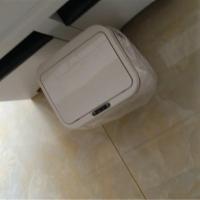 China White 12L Motion Sensor Trash Can Non Slip Design With Low Energy Consuming for sale