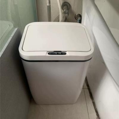 China 15L Anti Rust Motion Sensor Trash Can For Home / Office / Airport for sale