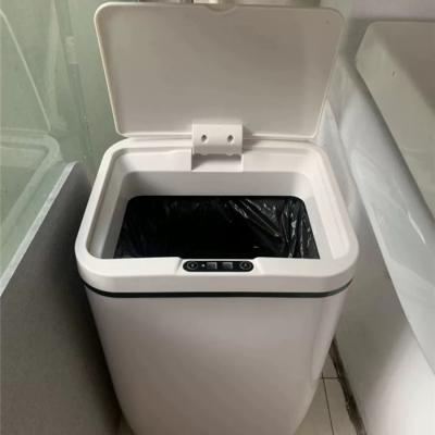 China Noiseless Intelligent Hands Free Dustbin For Family / Office And Hotel for sale