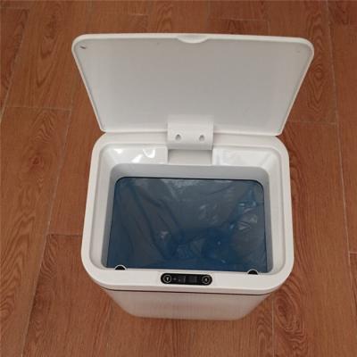 China Anti Finger Oil Sensor Waste Bin Hand Free Induction Type For Hotel for sale