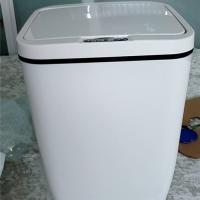China White Induction Type Household Rubbish Bin For Home PP Plastic Material for sale