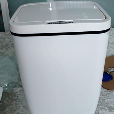 China White Induction Type Household Rubbish Bin For Home PP Plastic Material for sale