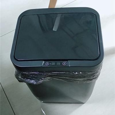 China Induction Type Household Waste Bins , Durable Home Trash Can 12L Capacity for sale