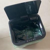 China Anti Finger Oil Smart Garbage Can 12L Capacity With Quiet Close Lid for sale