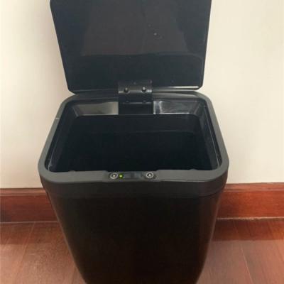 China 12 Liter Top Open Smart Garbage Can Non Slip Design For Home / Office for sale