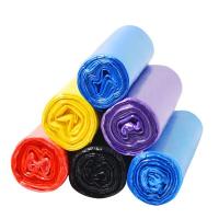 China Biodegradable Custom Trash Bags Eco Friendly And Non Toxic Ink For Printing for sale