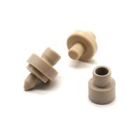 China PEEK Multi Ring Plug Components Auto Lathe Parts with ±0.01mm Length Tolerance and 2-20mm Diameter Range for sale