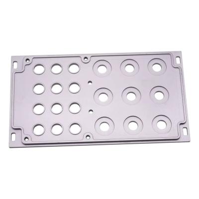 China Custom Aluminum CNC Milling Mounting Plate - 6061-T6 Material with ±0.01mm Tolerance and Anodized Surface Finish for sale