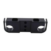 China Custom CNC Milled Black Anodized Aluminum Part with Threaded Holes | ±0.01mm Tolerance | 5-Axis Machining for sale