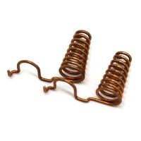 China Precision Copper Conical Compression Spring with Custom Bent Wire Leads for Electronic & Mechanical Applications for sale