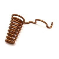 China Precision Copper Conical Compression Spring with Custom Bent Wire Leads for Electronic & Mechanical Applications for sale