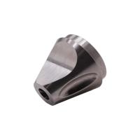 China Stainless Steel Anti-Theft Lock Nut with Tapered Cone Design and Multi-Diameter Stepped Bore for High-Security Applications for sale