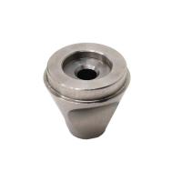 China Stainless Steel Anti-Theft Lock Nut with Tapered Cone Design and Multi-Diameter Stepped Bore for High-Security Applications for sale