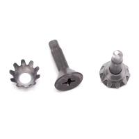 China Carbon Steel Phillips Flat Head Knurled Screw with Integrated Serrated Lock Washer - M3 to M12 Anti-Loosening Fastener for sale