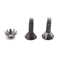 China Carbon Steel Phillips Flat Head Knurled Screw with Integrated Serrated Lock Washer - M3 to M12 Anti-Loosening Fastener for sale
