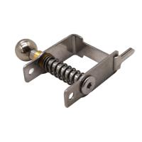 China Spring Loaded Mechanical Assembly with Mounting Plate, U Bracket, Ball Head Shaft and Brass Bushing for Industrial Automation for sale