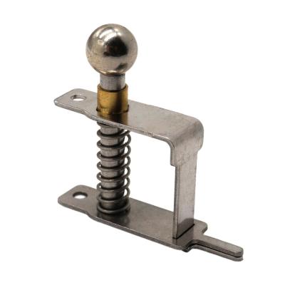 China Spring Loaded Mechanical Assembly with Mounting Plate, U Bracket, Ball Head Shaft and Brass Bushing for Industrial Automation for sale