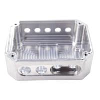 China CNC Machined Aluminum Enclosure Housing with ±0.01mm Tolerance and Multi-Axis Milling for Electronic Assemblies for sale