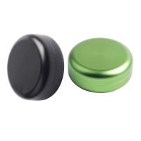 China Anodized Aluminum CNC Milling Container with Lid - Precision Machined Round Storage Box with ±0.01mm Tolerance for sale