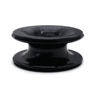 China CNC Machined Steel Pulley with Black E-Coating - ±0.01mm Tolerance for Rope and Chain Transmission Systems for sale
