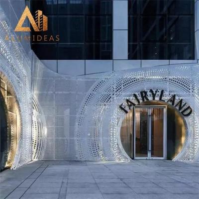 China Aluminum Cnc Laser Cutting Wall Cladding for sale