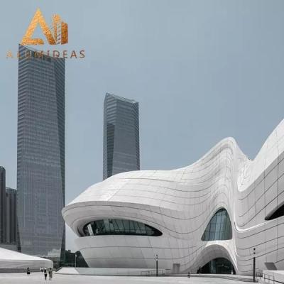China Aluminum especiall Design Cladding Systems for sale