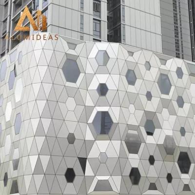 China Custom Decoration Wholesale Perforated Aluminium Panels Facade for sale