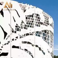 China Architectural Wholesale Aluminum Perforated Cladding Panels for sale
