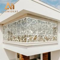 China Architectural Cnc Decorative Laser Cut Aluminum Fence Panels for sale
