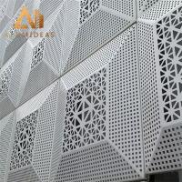 China Aluminum Modern Perforated Metal Decorative Panels Outdoor for sale
