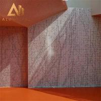 China Custom Wholesale Aluminum Exterior Metal Panels For Walls for sale