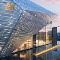 China Architectural Wholesale Aluminum Facade Cladding For Decoration for sale