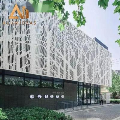 China Decoration Perforated Laser Cut Aluminium Panels for sale