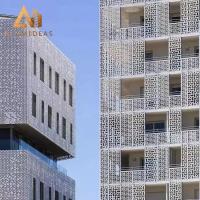 China Aluminum Laser Cut Decorative Outdoor Metal Panel for sale