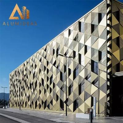 China Manufacturer Aluminum Decoration  Exterior Wall Metal Cladding for sale