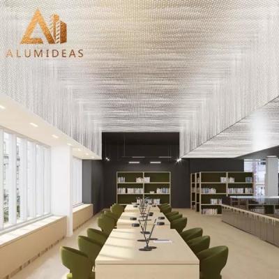 China Modern Perforated Linear Metal False Ceiling For Office for sale