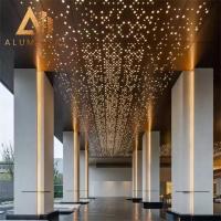 China Aluminum Perforated Decorative Drop Ceiling Metal Grid for sale