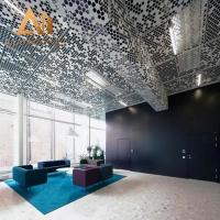 China Aluminum Decoration Expanded Metal Mesh Ceiling For Roof for sale