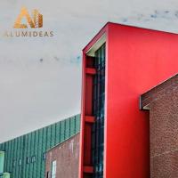 China Decorative Wholesale Corrugated Aluminum Composite Panel for sale