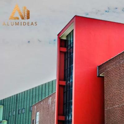 China Decorative Wholesale Corrugated Aluminum Composite Panel for sale